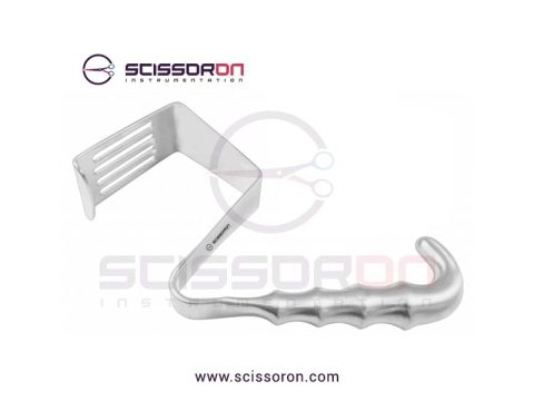 Davidson Scapular Retractor with 76x90MM Blade - ScissorOn Instrumentation